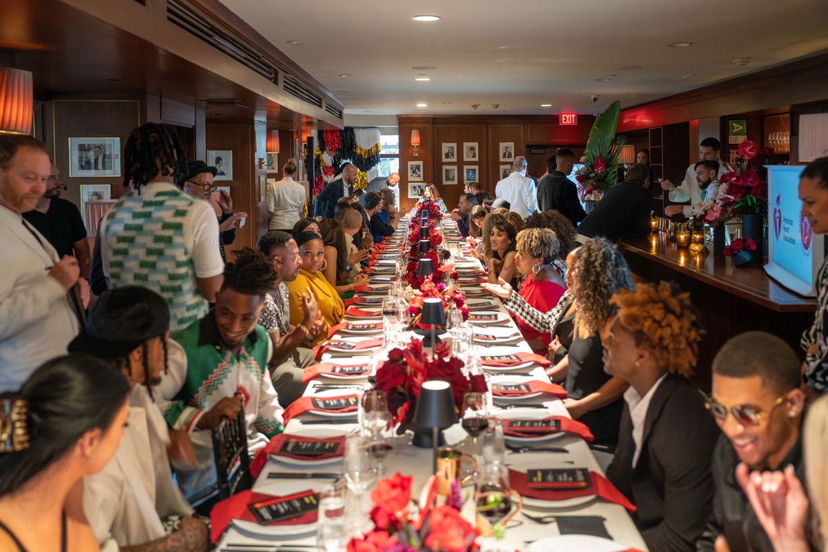 The American Heart Association Hosts “a Dinner Party With Heart” To