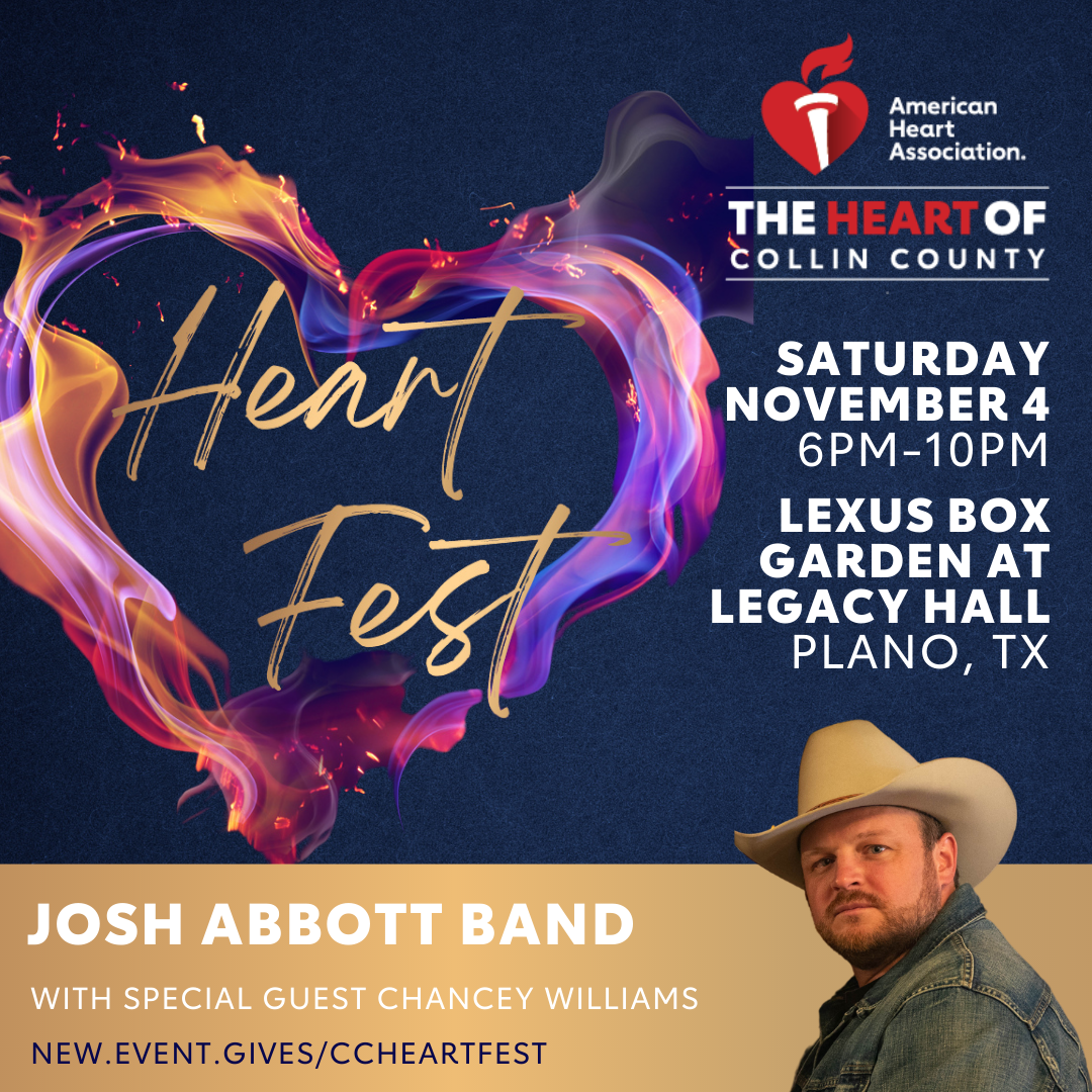 North Texas fans welcome Josh Abbott Band as headliner for this year’s Heart Fest concert ...