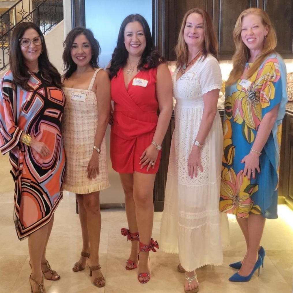 Corpus Christi Circle of Red members mingle with the city’s leading ...