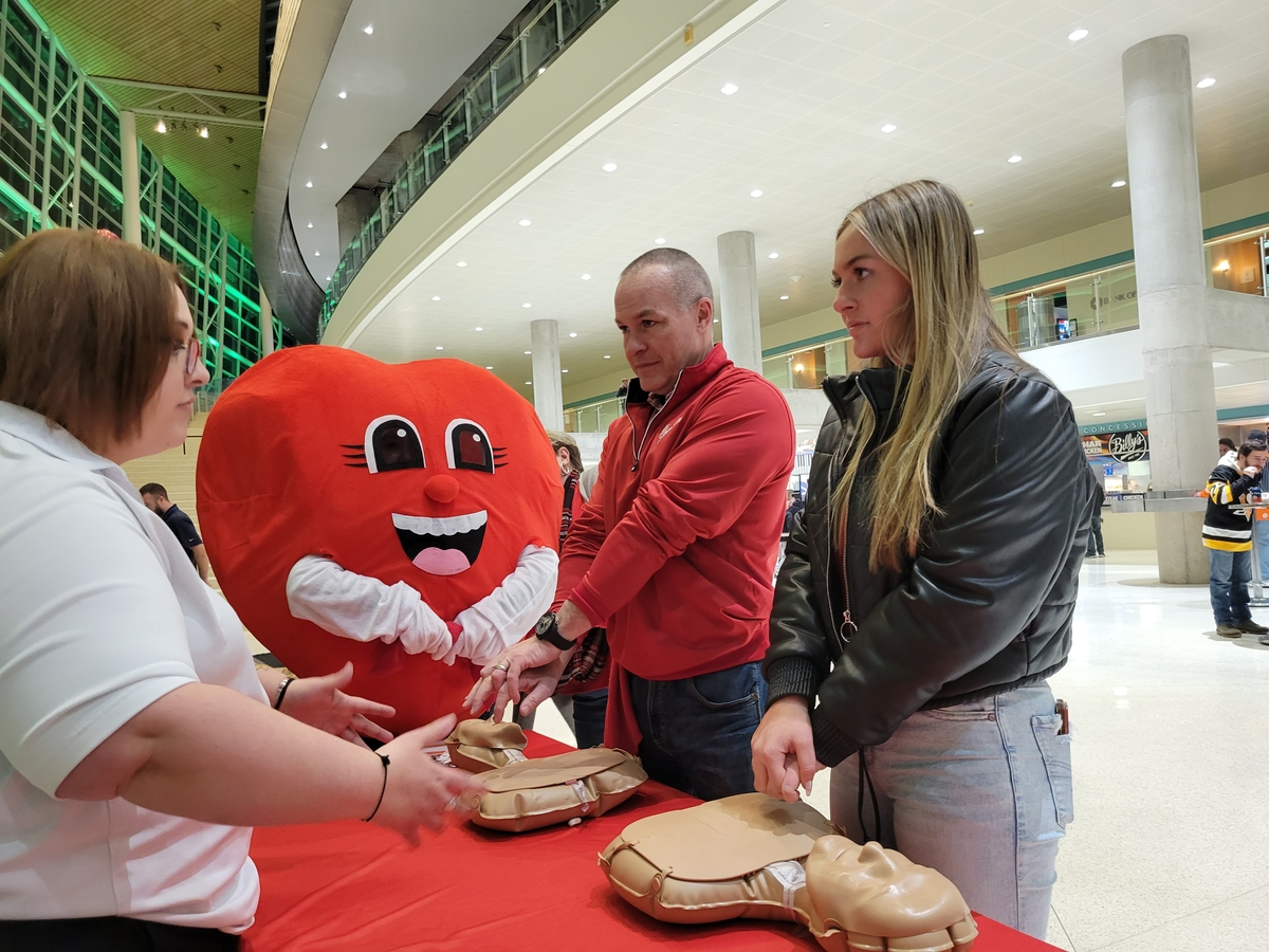 American Heart Association-Tulsa and Tulsa Oilers Red out the Rink for ...