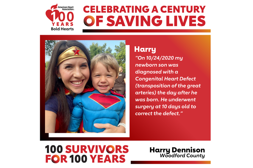 Photo | 100 Years Kentucky Survivor Harry Dennison | American Heart ...