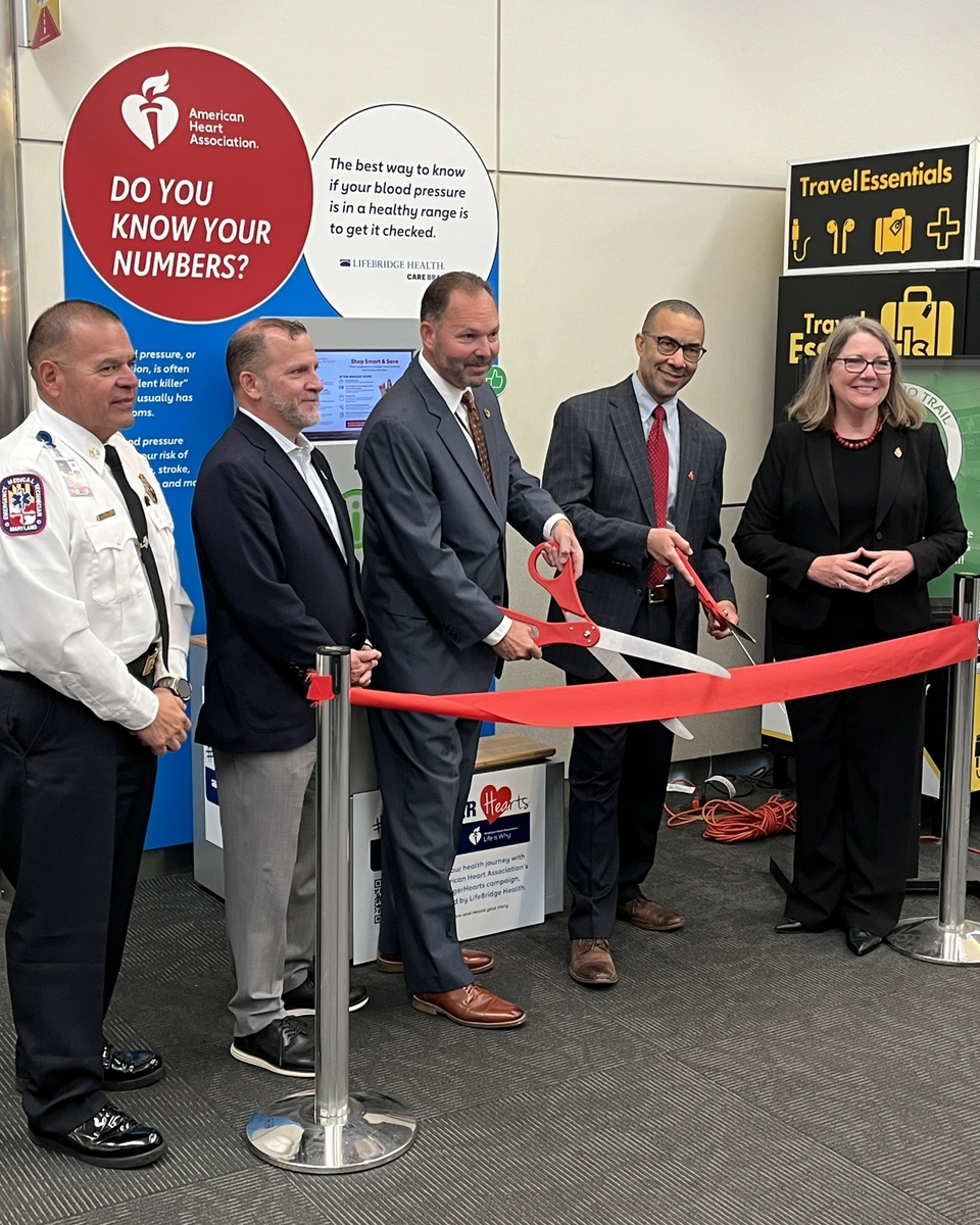 Photo | BWI Ribbon Cutting | American Heart Association