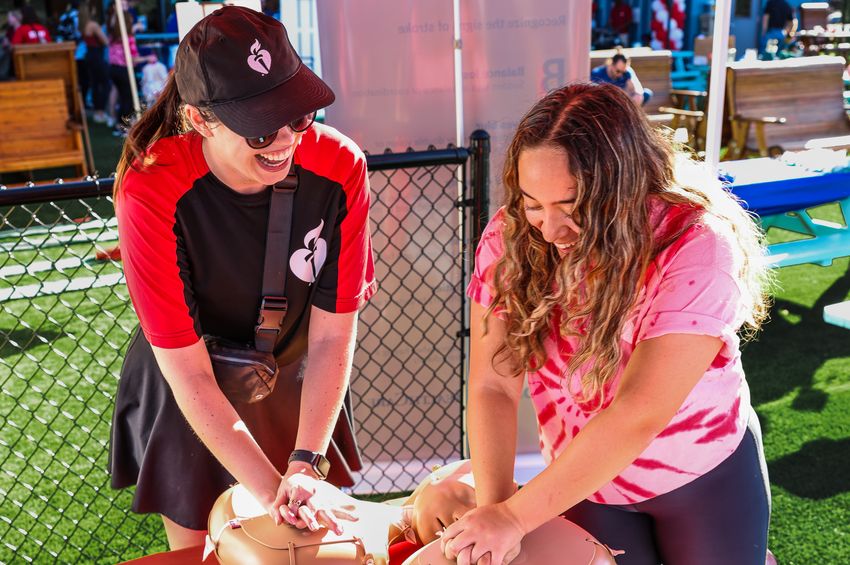 Photo | CPR demonstration | American Heart Association