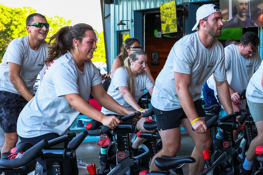 CycleNation riders pushed pedals to raise funds for stroke | American ...