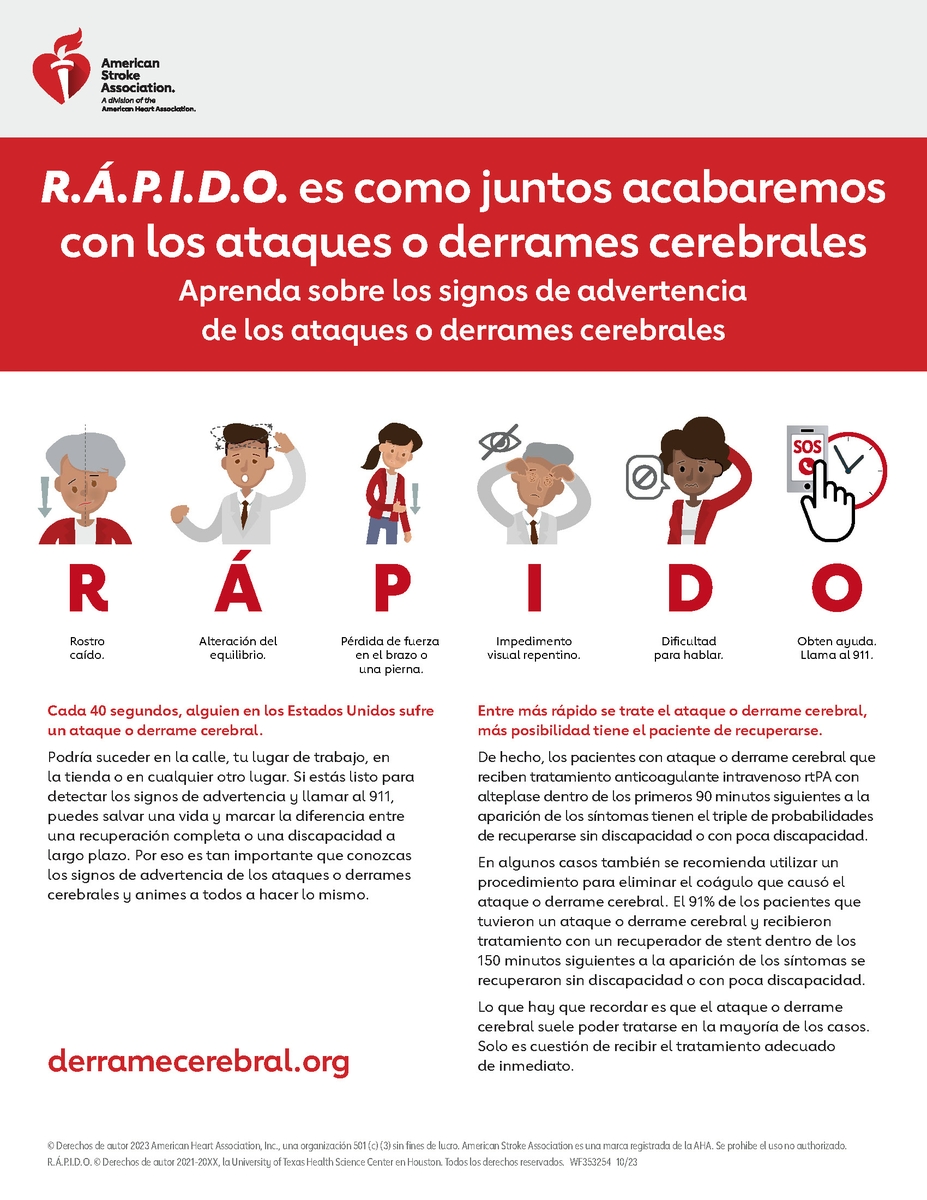 New Spanish language stroke prevention website aims to remove barriers ...