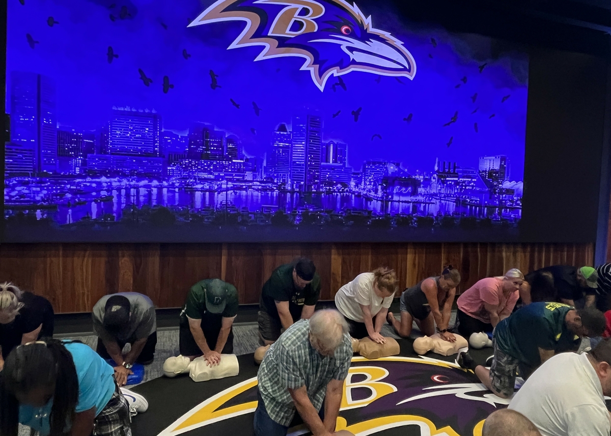 NFL’s Baltimore Ravens add lifesavers to the chain of survival ...
