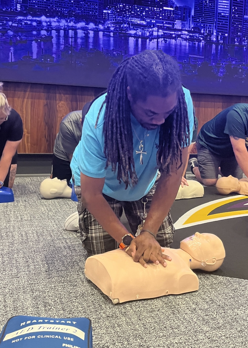 NFL’s Baltimore Ravens add lifesavers to the chain of survival ...