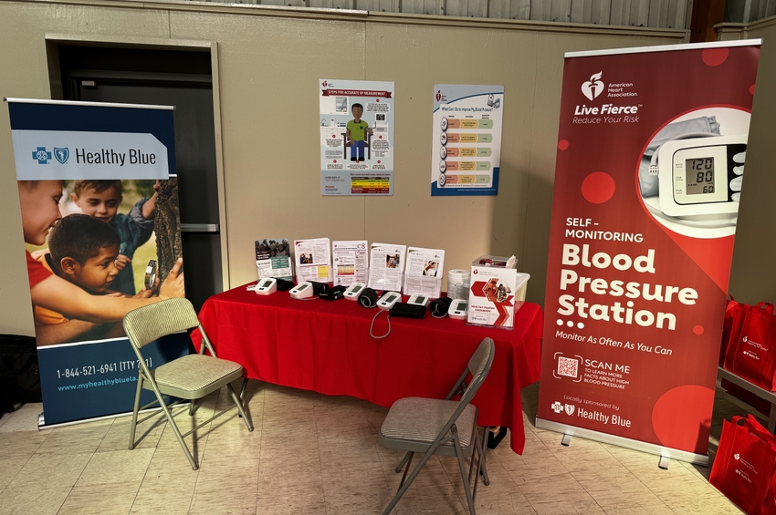 Photo | Alsen Community Center SMBP Station | American Heart Association