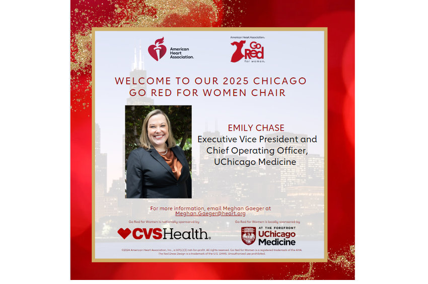 Chicago health care administrator leads first year of new decade for Go ...