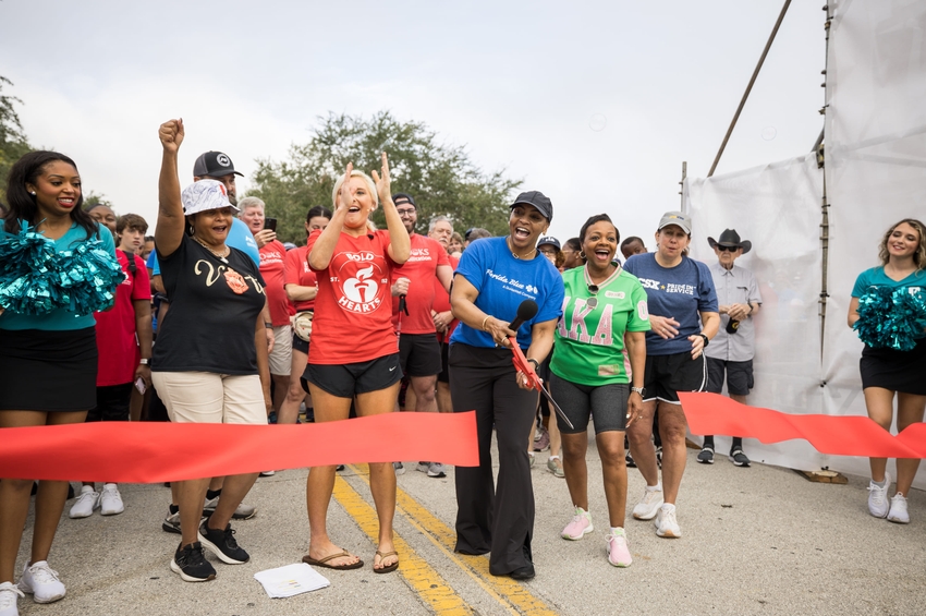 Heart Walk Jacksonville M A S S I V E/O R I G I N A L | Today Is The