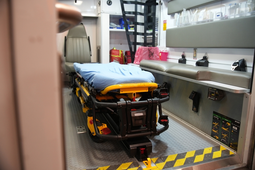Photo | Ambulance gurney wide shot | American Heart Association