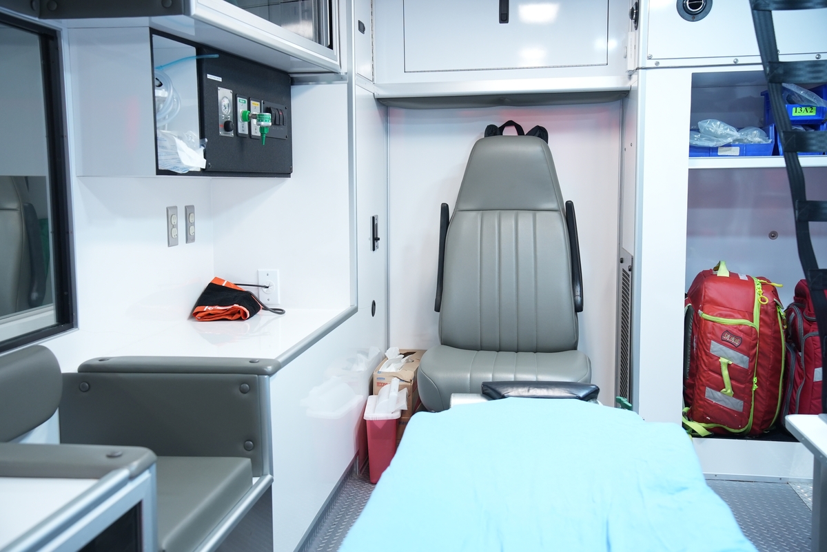 Photo | Ambulance view inside | American Heart Association