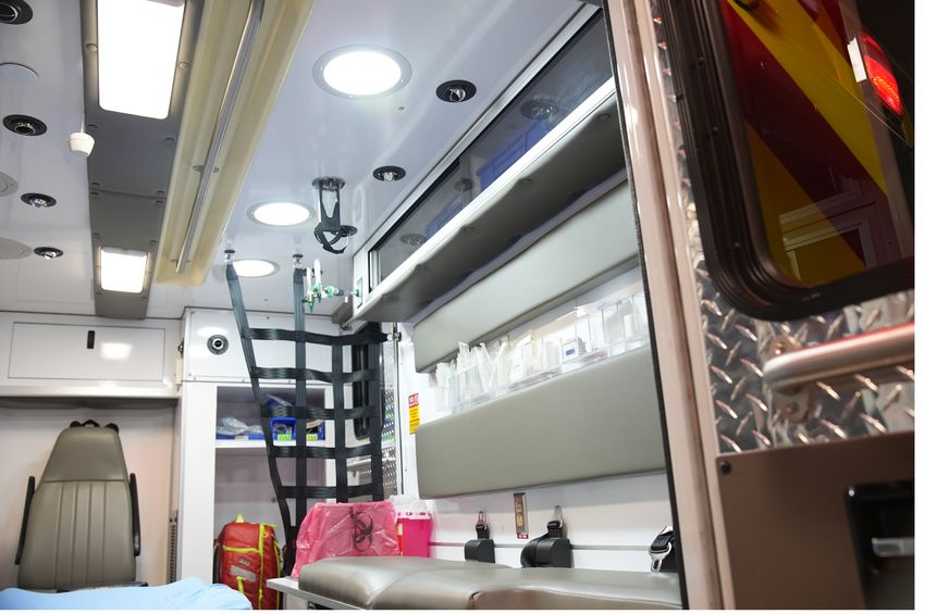 Photo | Inside an ambulance | American Heart Association