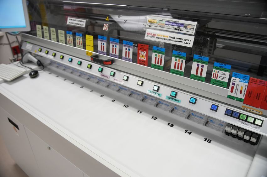 Photo | Lab sample processing area | American Heart Association