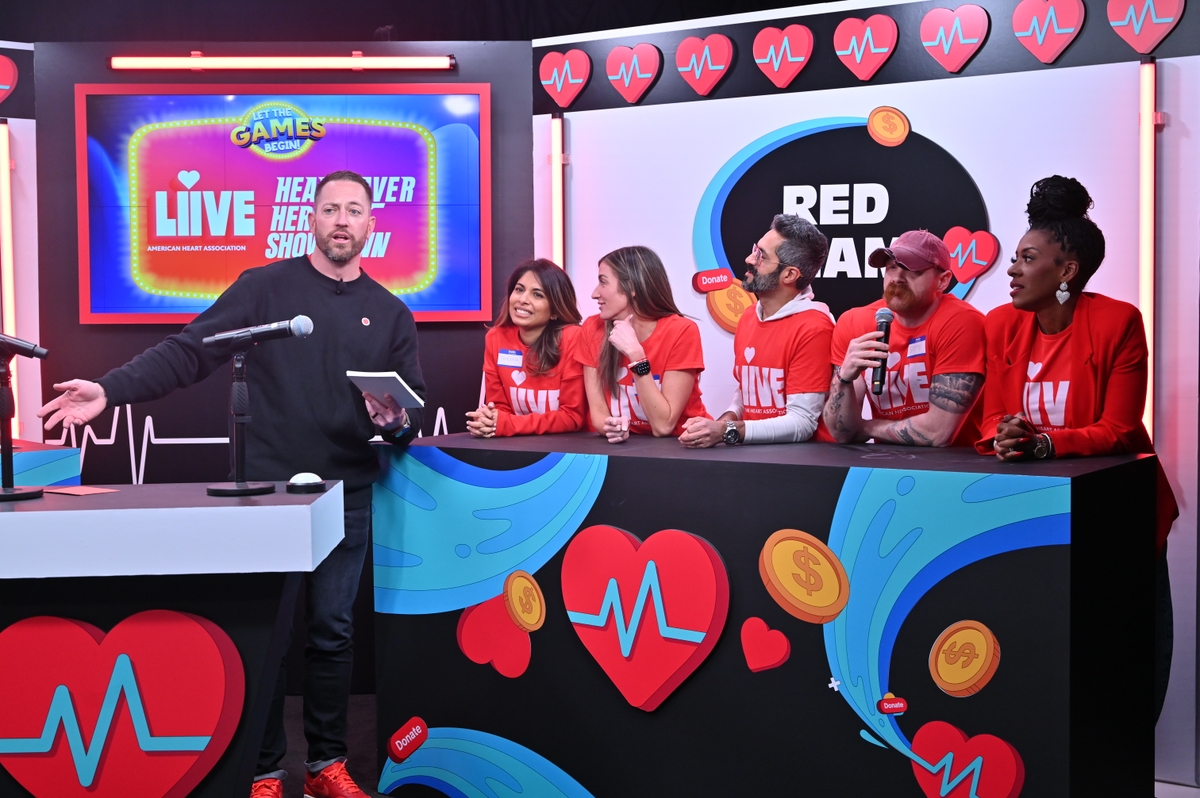 Photo | Red Team Playing Heartsaver Heroes Showdown Game | American ...