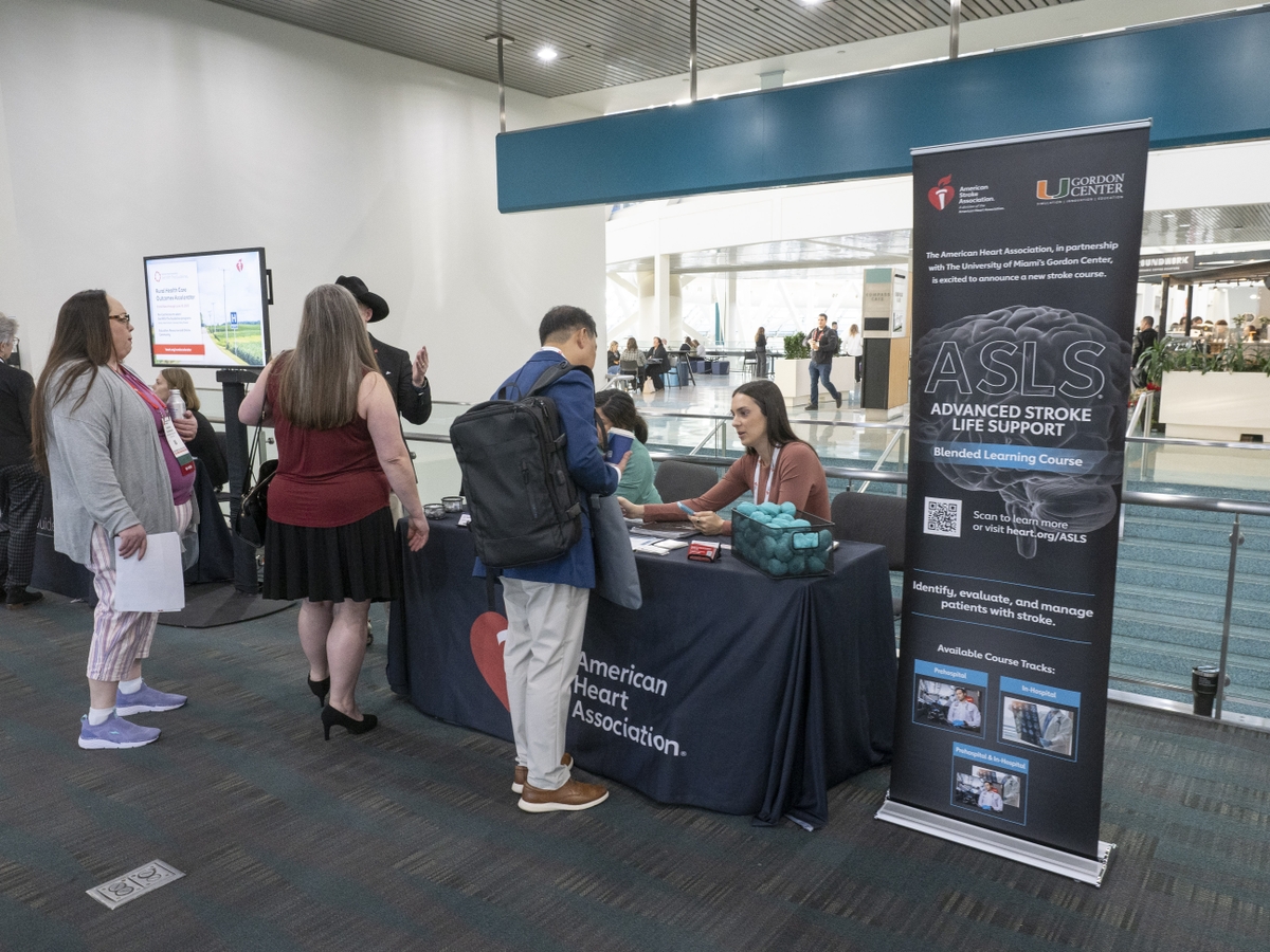 Photo | #ISC25 educational booth | American Heart Association