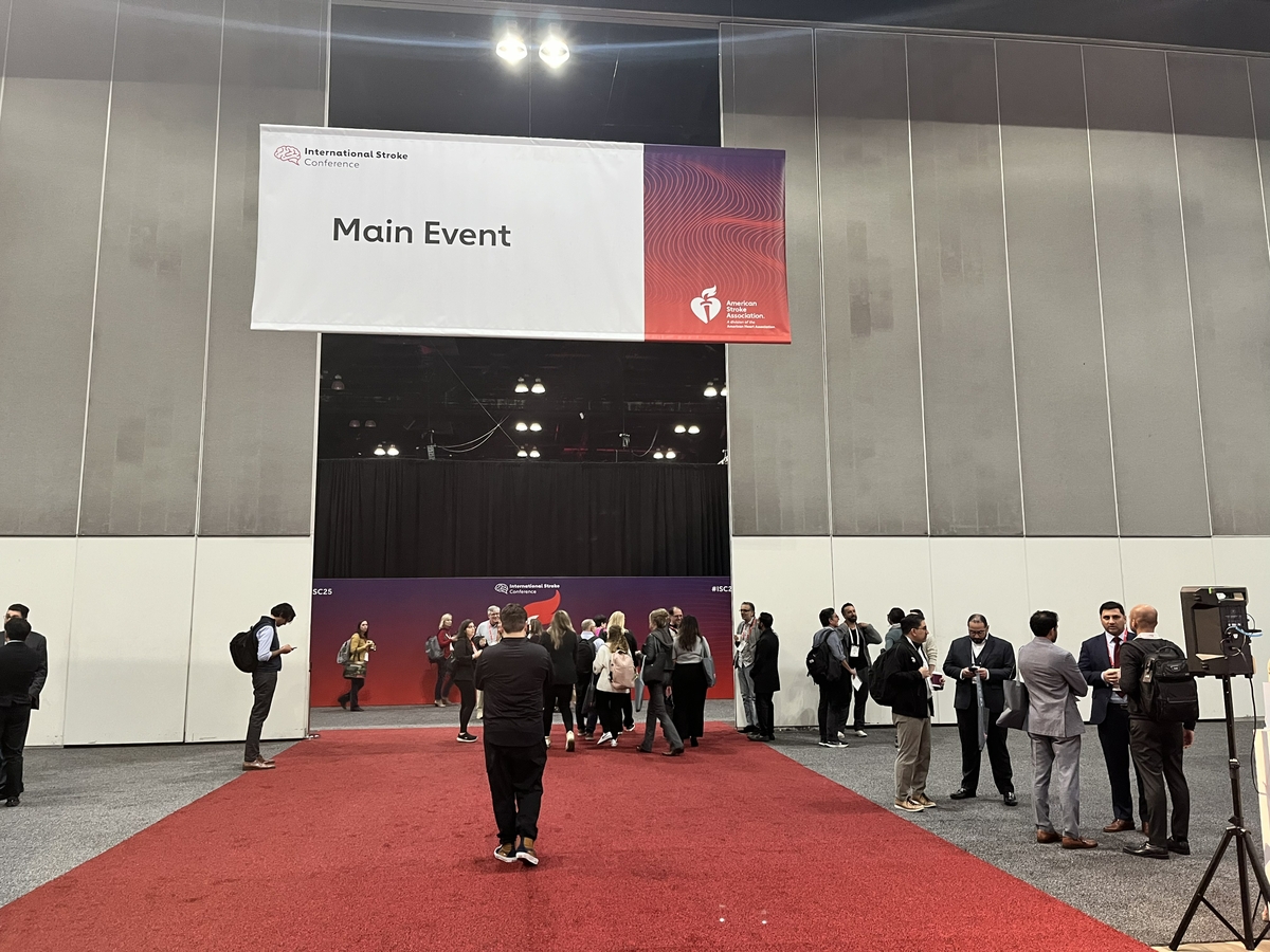 Photo | Getting ready for the Main Event at #ISC25 | American Heart Association