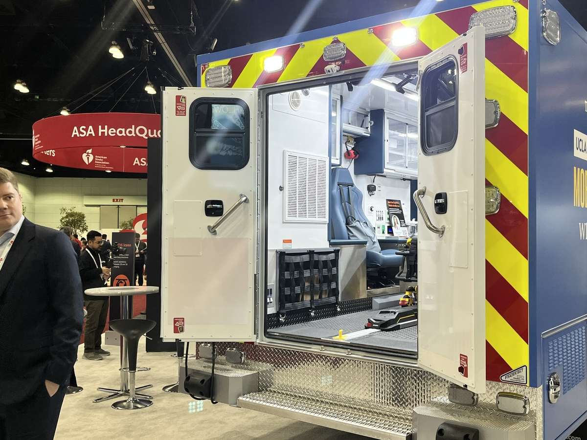 Photo | Mobile Stroke Unit at #ISC25 | American Heart Association