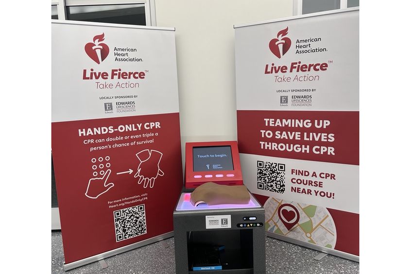 Hands-Only CPR Training Kiosk to Help Train the Public in Life Saving ...
