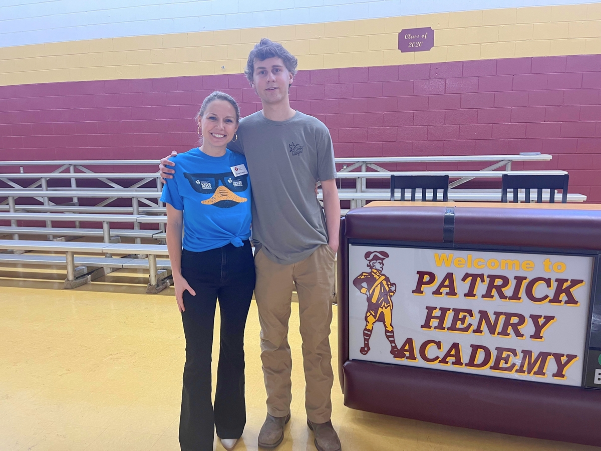 Young Heart Hero kicks off kids heart campaign at local school ...