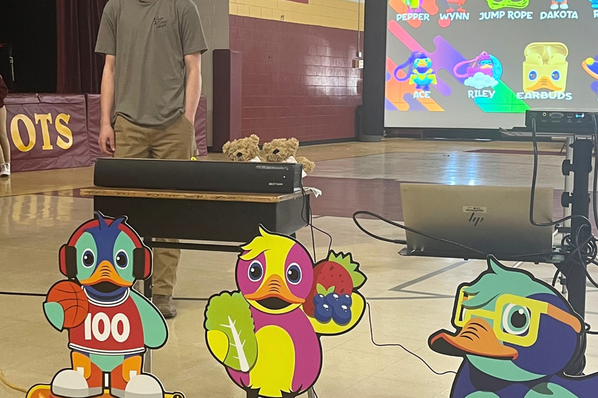 Young Heart Hero kicks off kids heart campaign at local school ...