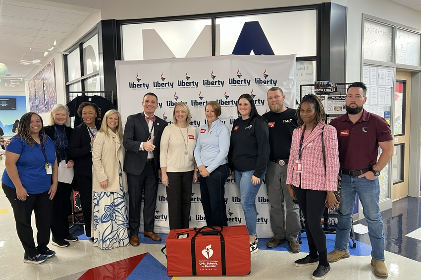 Liberty STEAM School receives donated CPR kits and staff training ...