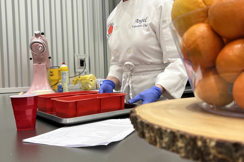 Photo | Chef Angela Perkins at The American Heart Association’s Cooking ...