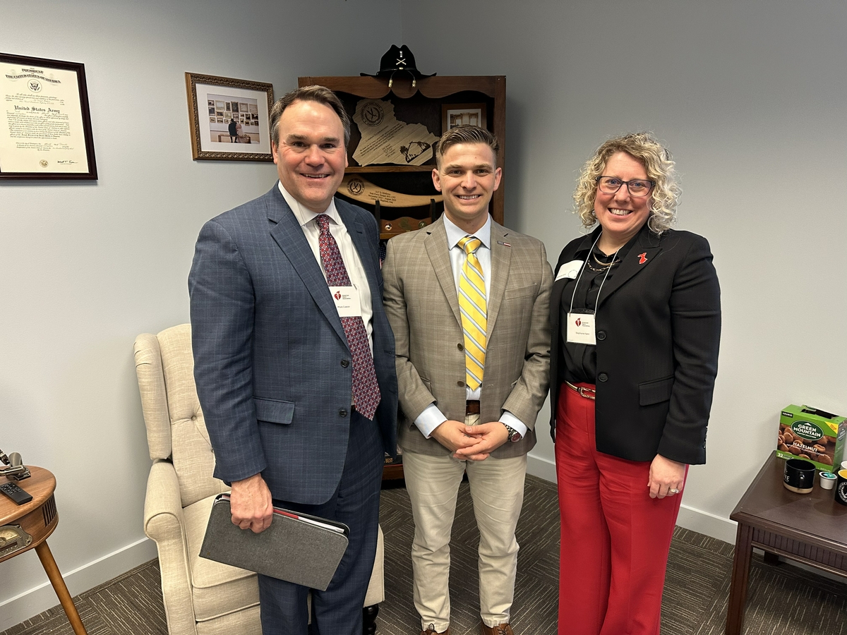 Photo | Ohio Lobby Day with with Rep Matthews | American Heart Association