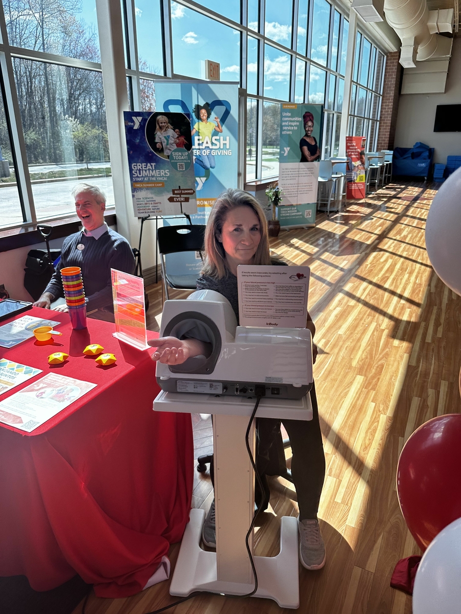 Blood Pressure Kiosk Unveiled at Bear-Glasgow YMCA to Promote Heart ...