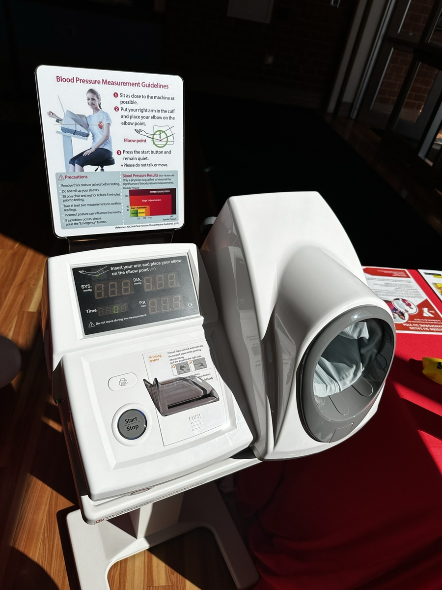 Blood Pressure Kiosk Unveiled at Bear-Glasgow YMCA to Promote Heart ...