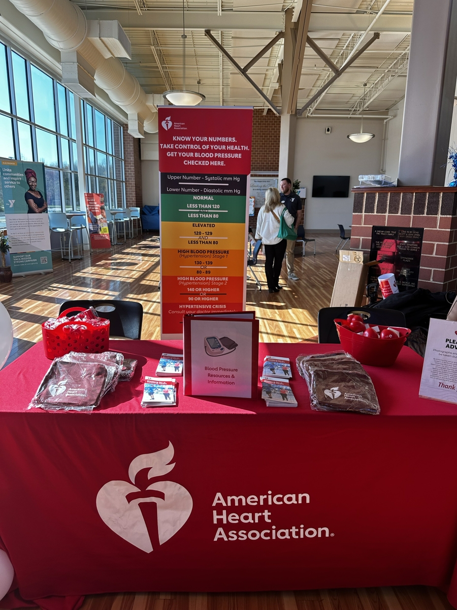 Blood Pressure Kiosk Unveiled at Bear-Glasgow YMCA to Promote Heart ...