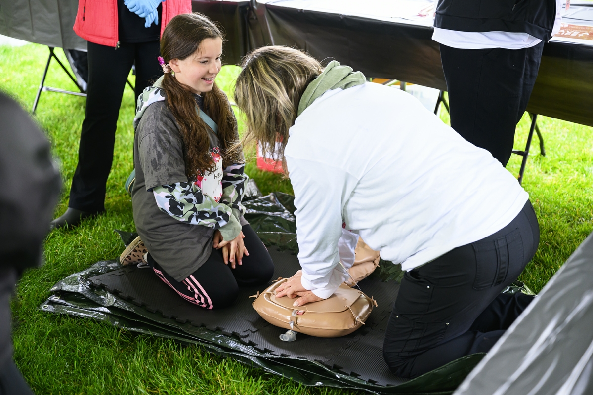 Photo | Adult performing CPR | American Heart Association