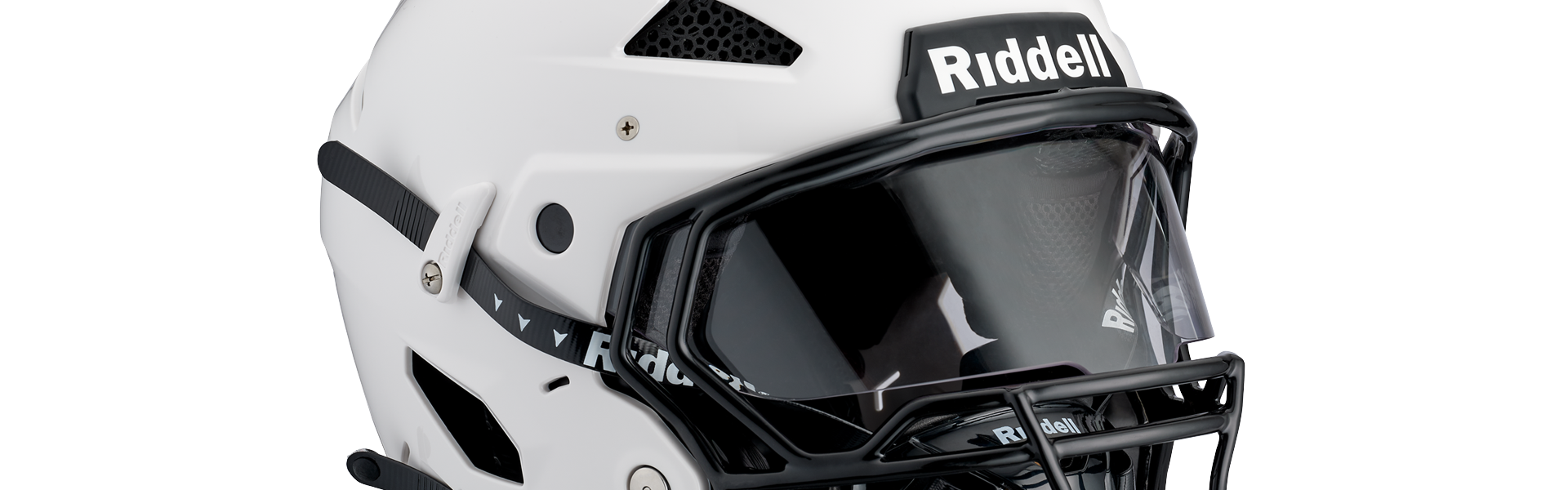 Photo | CAT25_Axiom3D_White_3qtr_Right | Riddell Newsroom