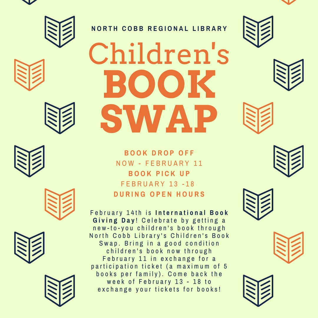Children's Book Swap: Book Drop Off | Cobb County Georgia