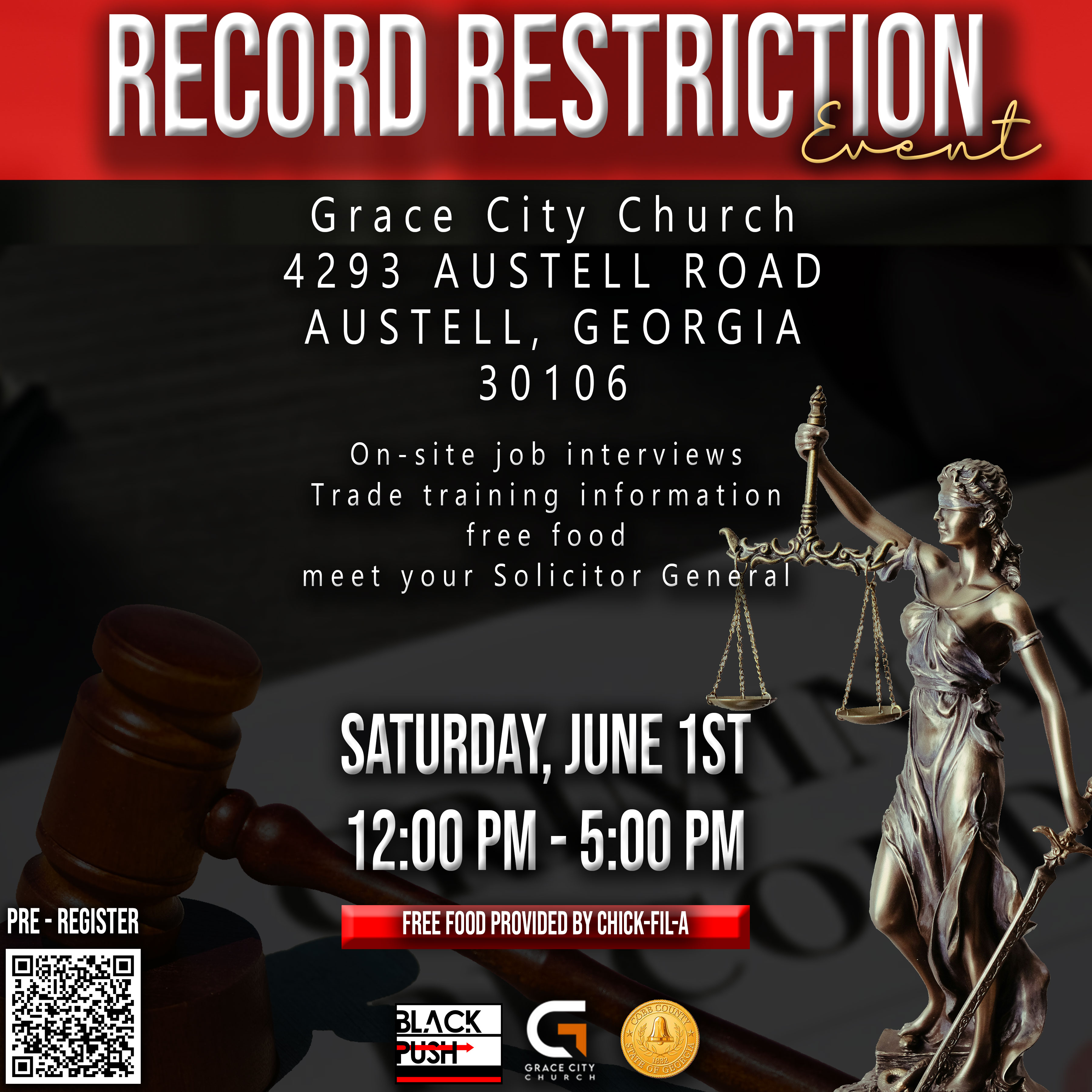 Solicitor General Makia Metzger co sponsoring Record Restriction Day ...