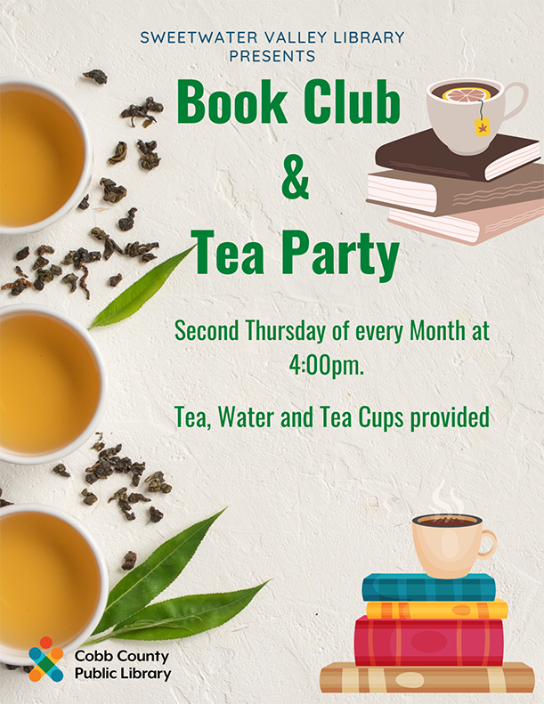Book Club & Tea Party | Cobb County Georgia