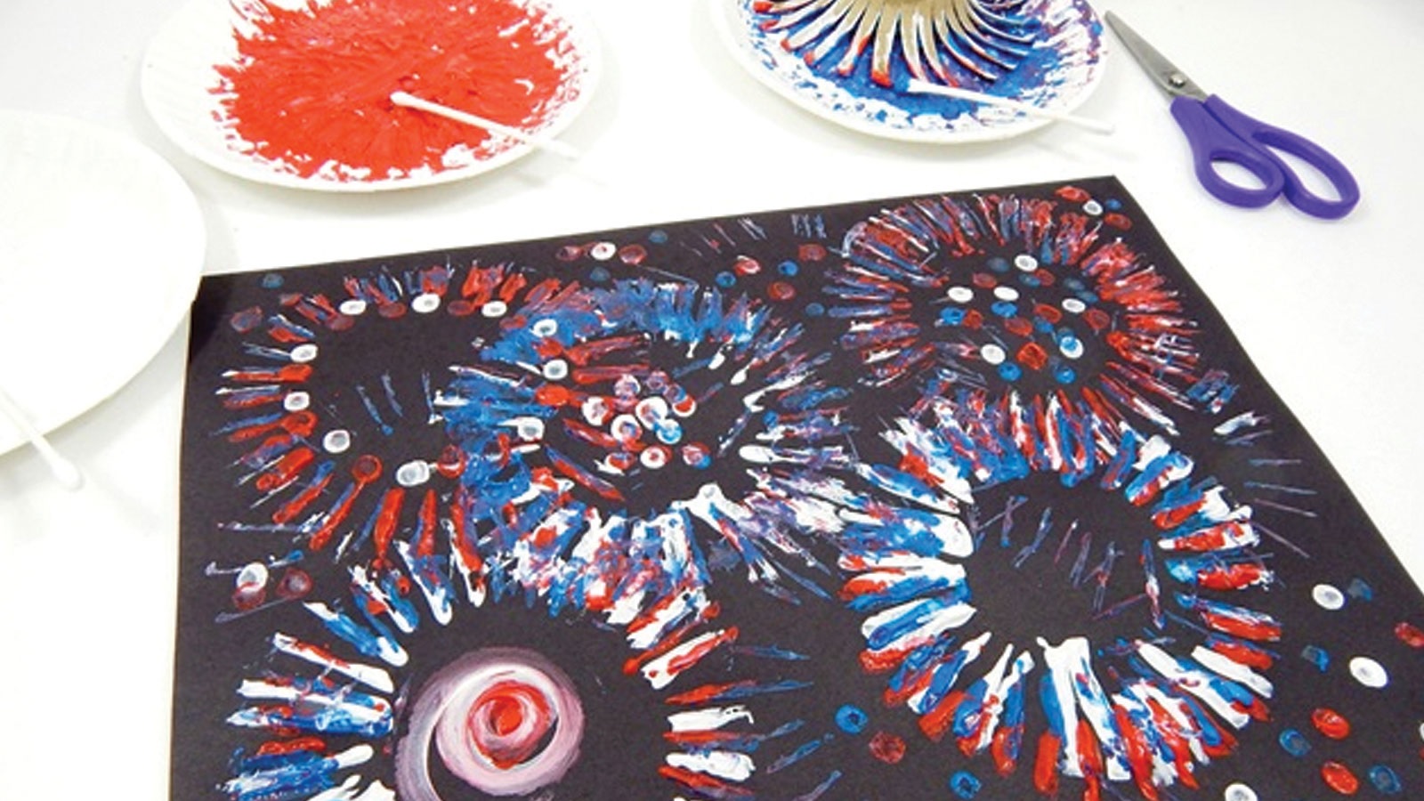 Kids Create: Cardboard Tube Fireworks | Cobb County Georgia