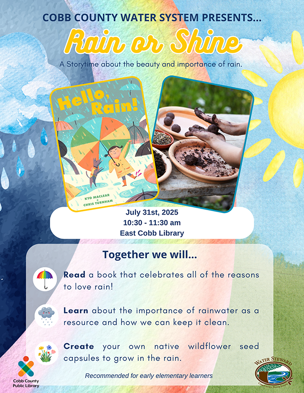 Rain or Shine Storytime | Cobb County Georgia