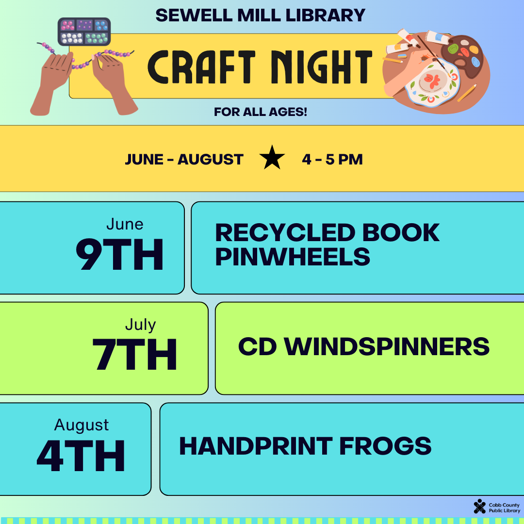 Creative Studio: Craft Night | Cobb County Georgia