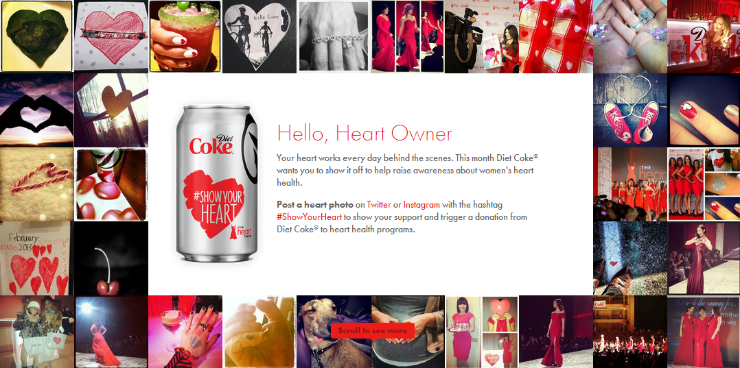 Diet Coke has heart - Coca-Cola UNITED