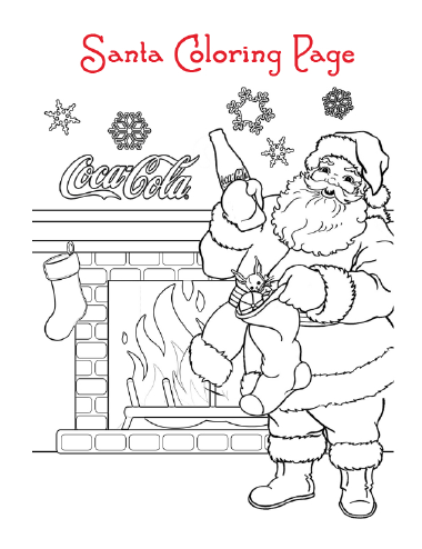 Coca Cola Without Food Coloring Coloring Pages