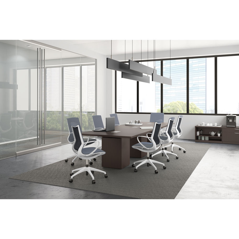 OfficeSource Conference/Multi-Purpose Tables 4′ Square Table Top ...