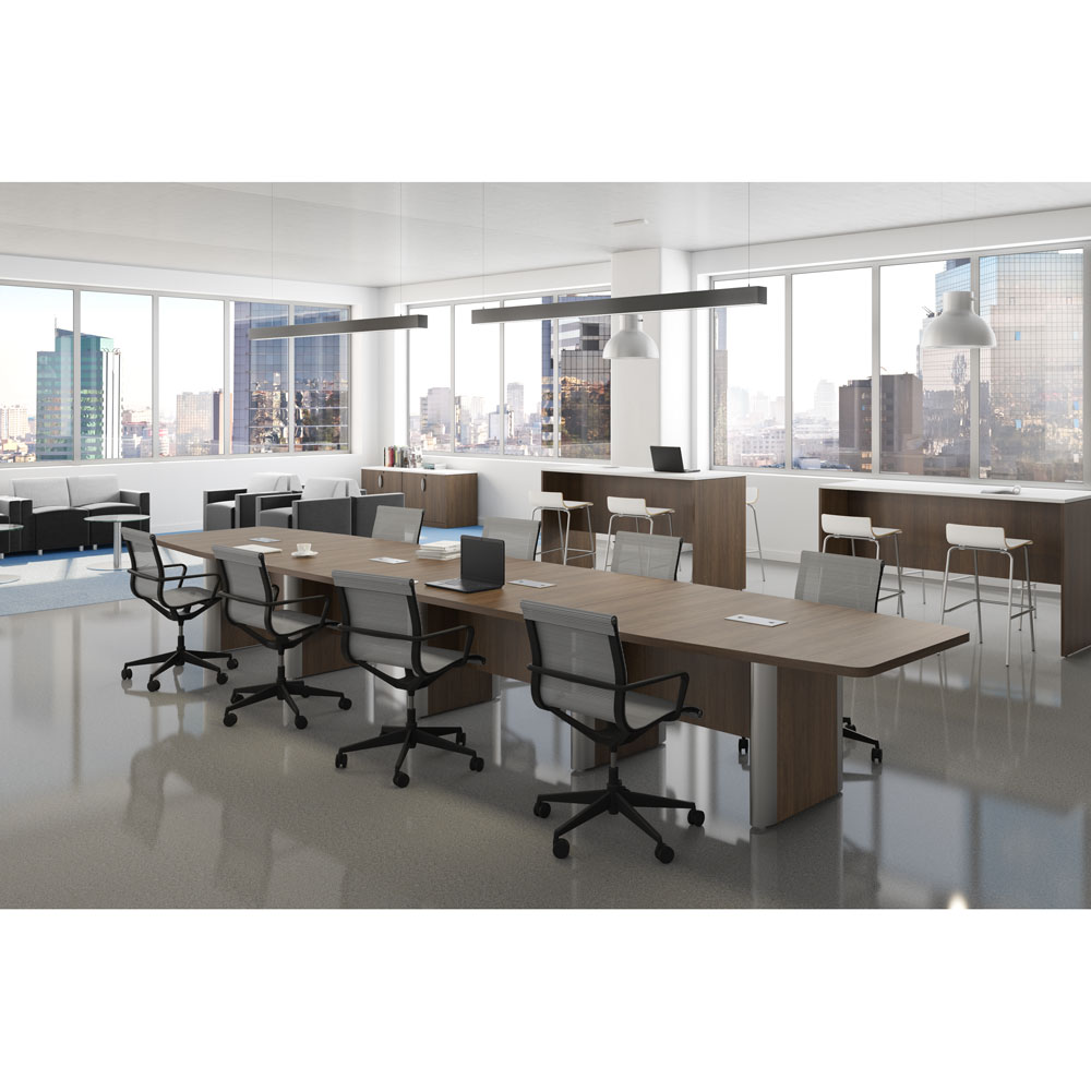 OfficeSource Conference/Multi-Purpose Tables 4′ Square Table Top ...