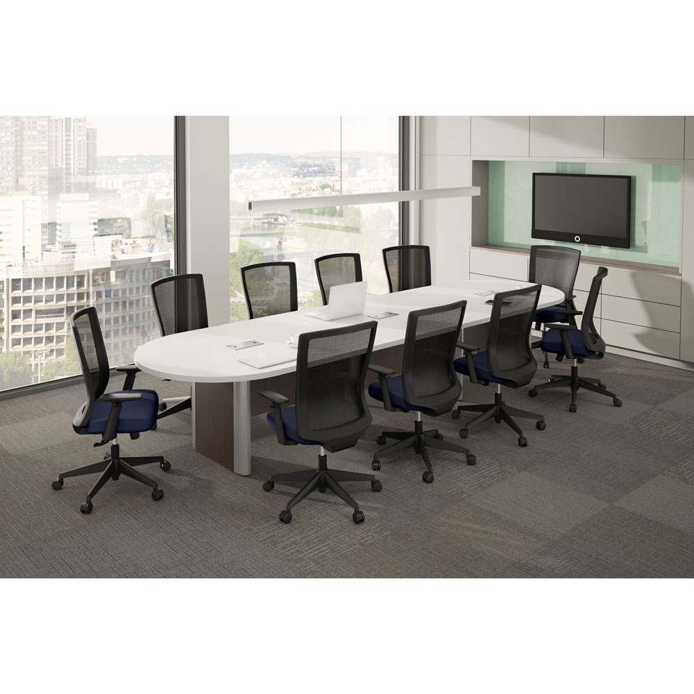 OfficeSource Conference/Multi-Purpose Tables 4′ Square Table Top ...