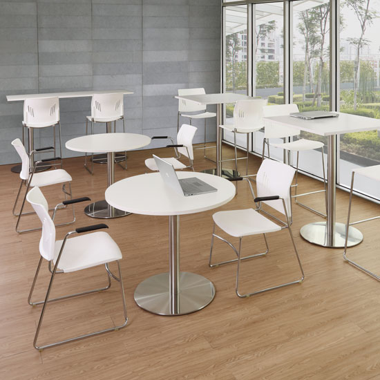 OfficeSource Conference/Multi-Purpose Tables 30” Round Table Top ...