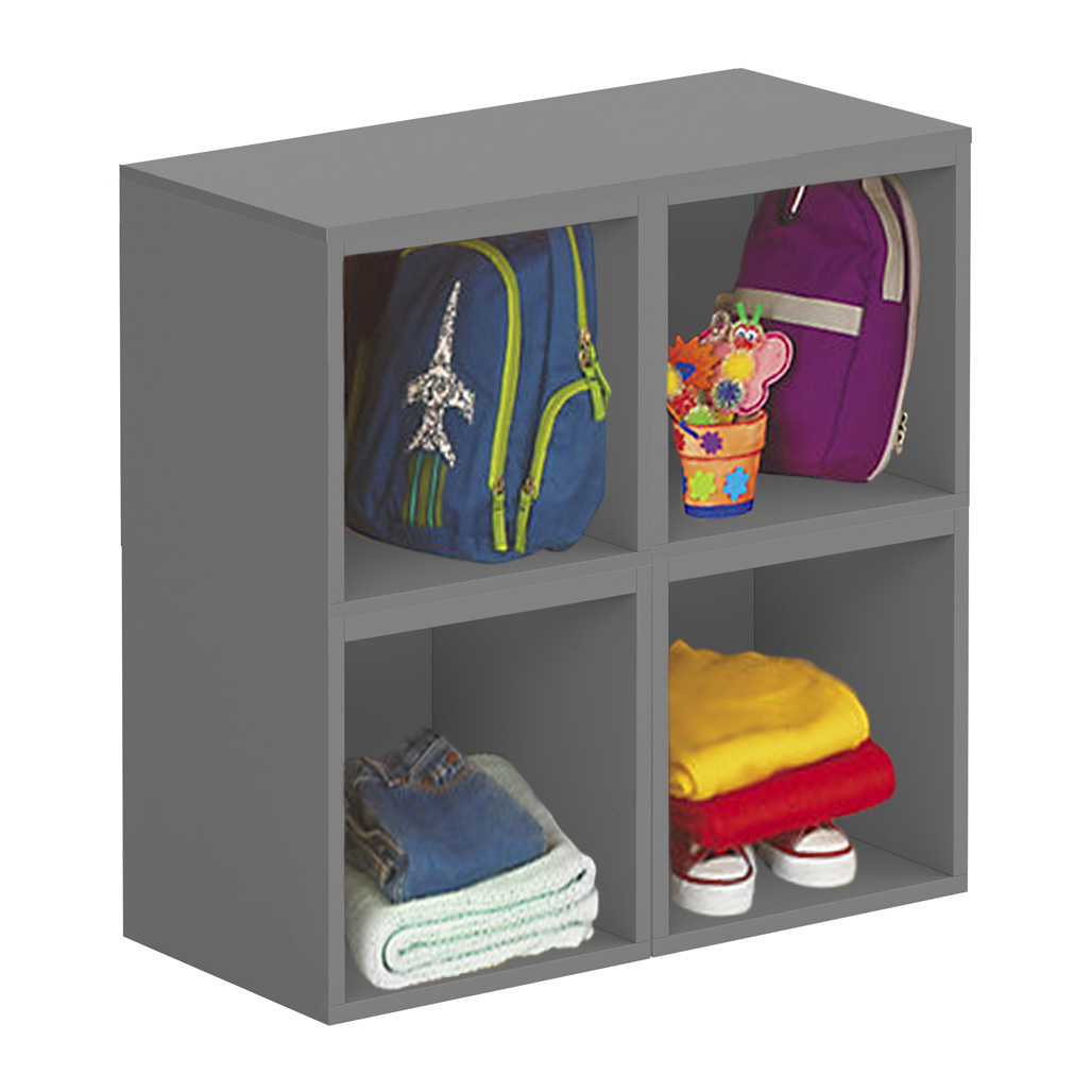 OfficeSource Laminate Cubby Square Open Cabinet – Cubby – COE Distributing