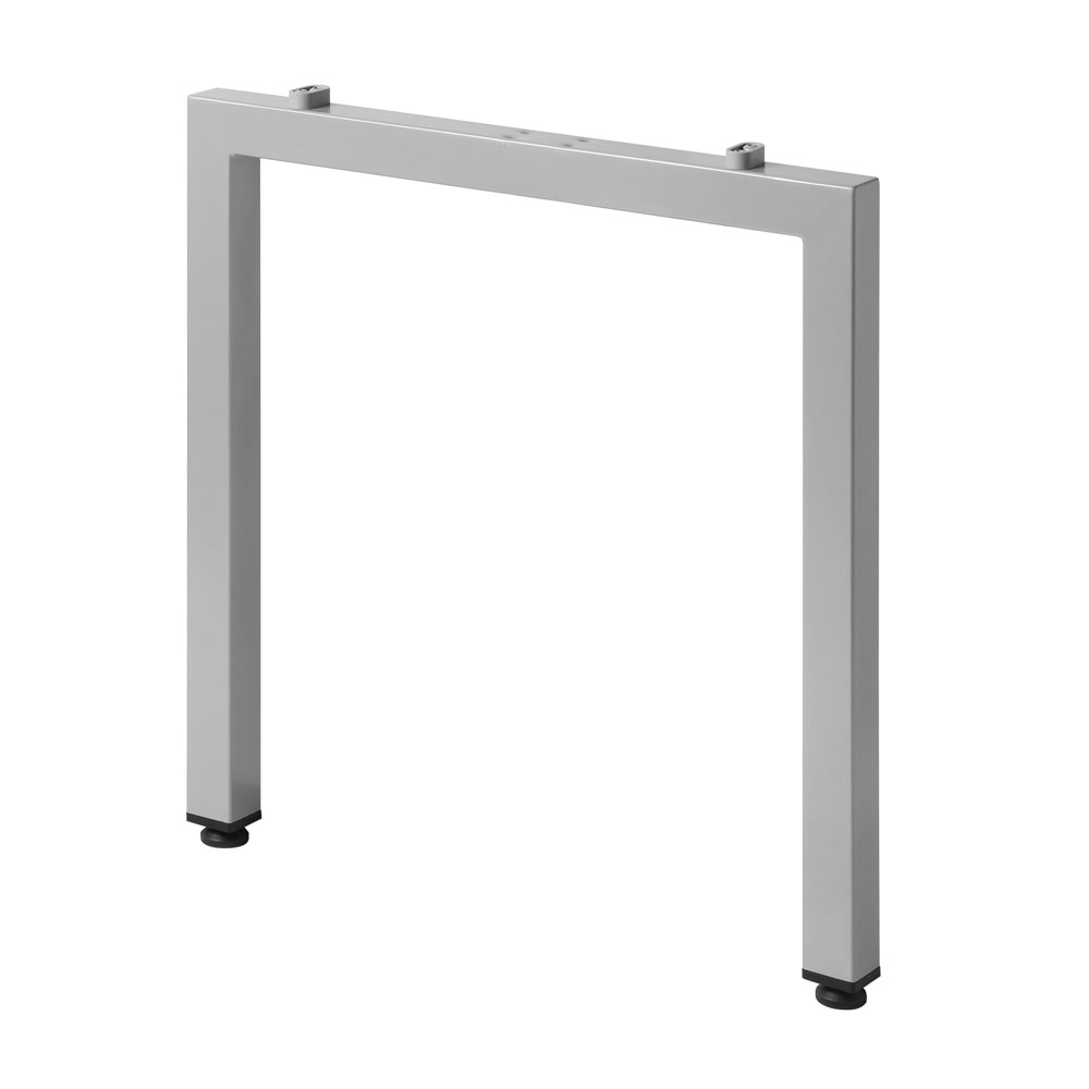 Unite Leg Base - 24'' (PLTULEG24SI) | Thrifty Office Furniture