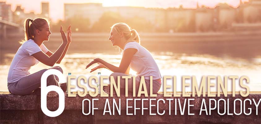 Six Essential Elements of an Effective Apology
