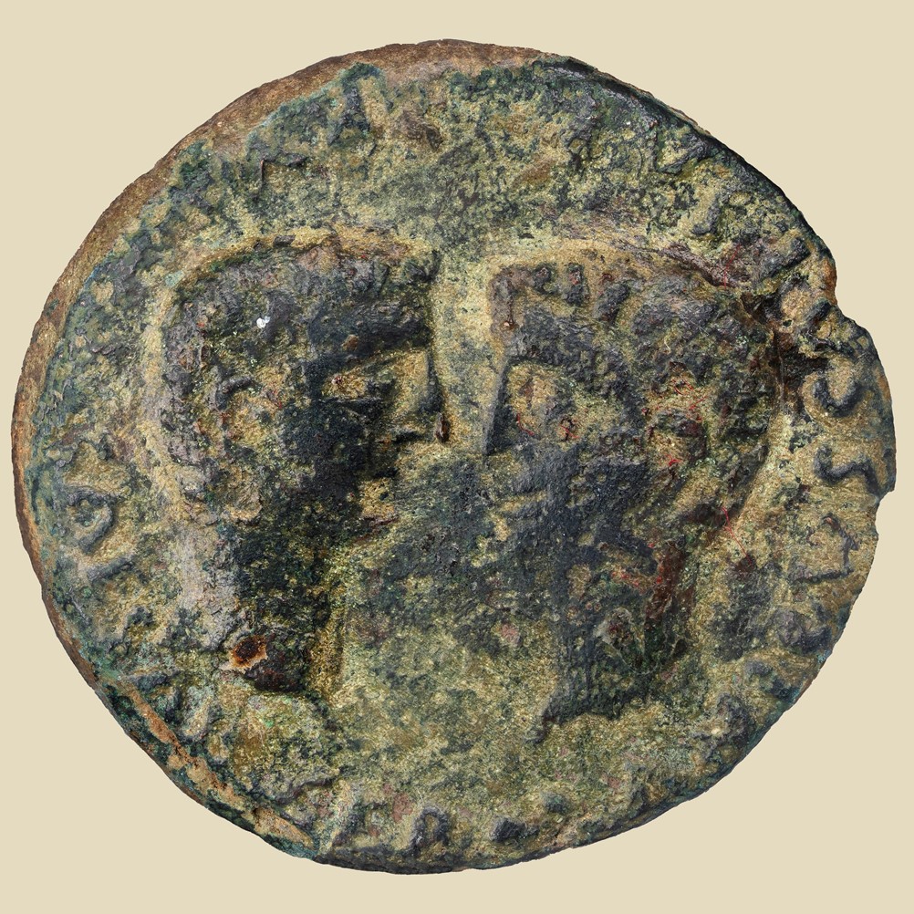 Drusus the Younger and Germanicus, with Tiberius Coin Details - The ...