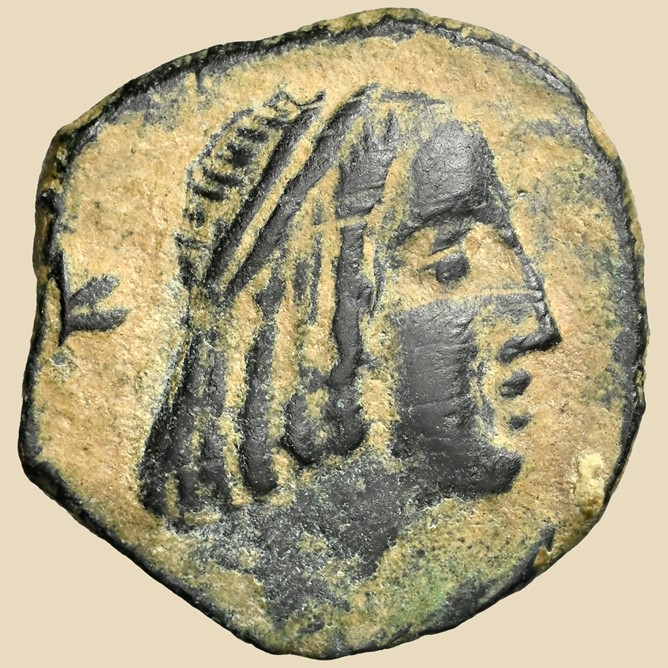Syllaeus and Aretas IV of Nabataea Coin Details - The Roman Empire